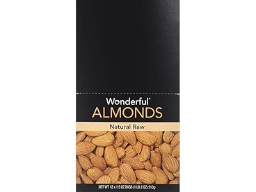 paramount Farms Almonds Natural Raw, 12 Pack