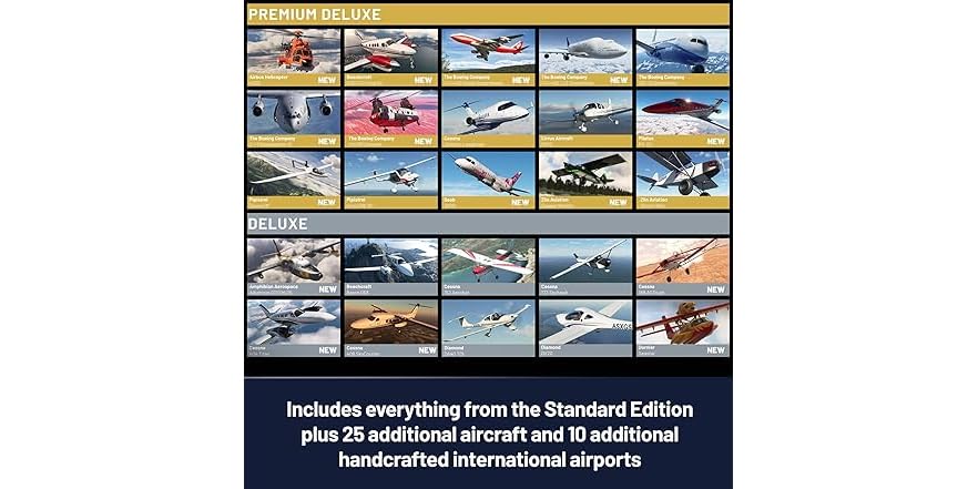 Microsoft Flight Simulator 2024 Premium Deluxe SteelBook Edition (Open Box)