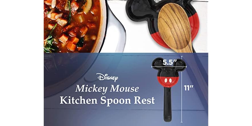 Disney Mickey Mouse Spoon Rest