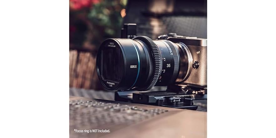 SIRUI 35mm F1.8 1.33X S35 Anamorphic Lens, Cinema Lens for L Mount ...