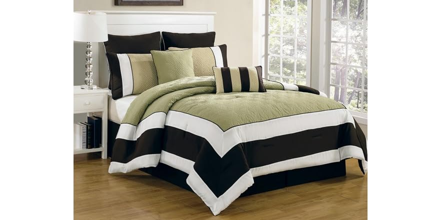 Spain 8Pc Bedding Set