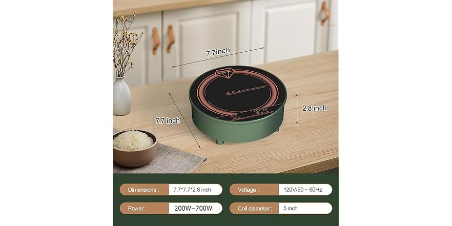 Abangdun Mini Induction Cooktop