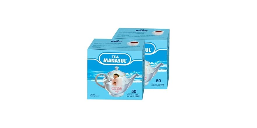 (2 Pack) MANASUL CLASSIC - Laxative Infusion Based On Senna, Peppermint ...