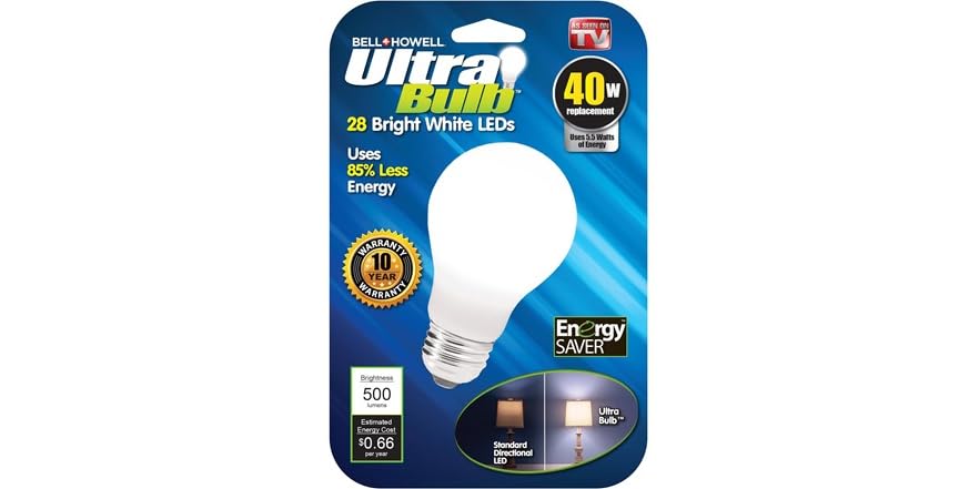 1, 2 or 3-PK Ultra Bulb 50W