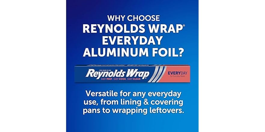 Reynolds Wrap Aluminum Foil, 200 Square