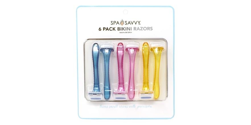 Pack of 6 Bikini Razors