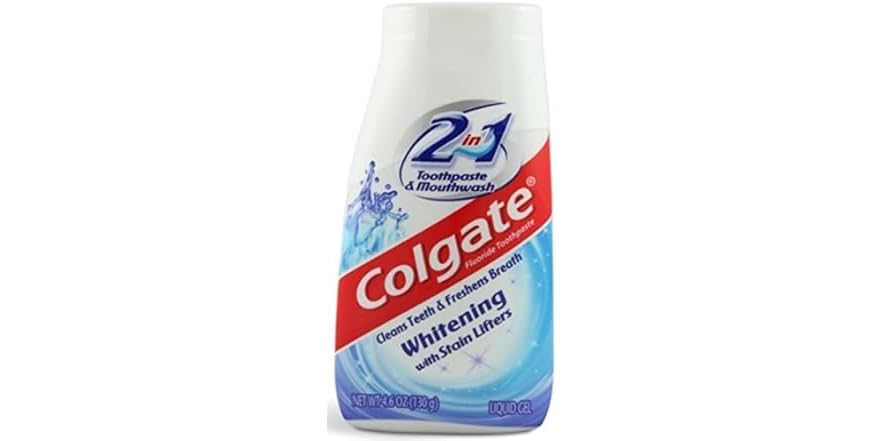 Colgate 2-In-1 Toothpaste And Mouthwash