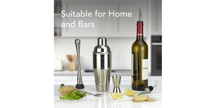 Arora Barware Set 6pc - Stainless Steel