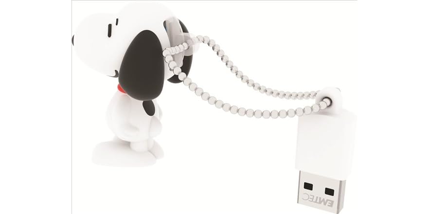 EMTEC 8GB USB Drive - Snoopy