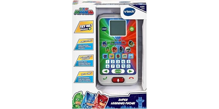 VTech PJ Masks Super Learning Phone