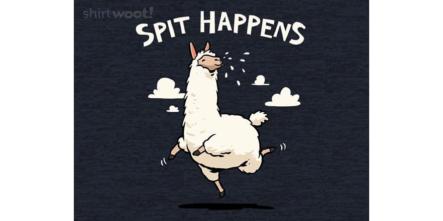 Llama Spit Happens