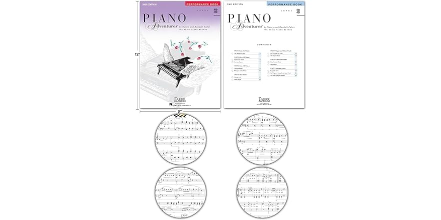Piano Adventures Level 3B Learning Set