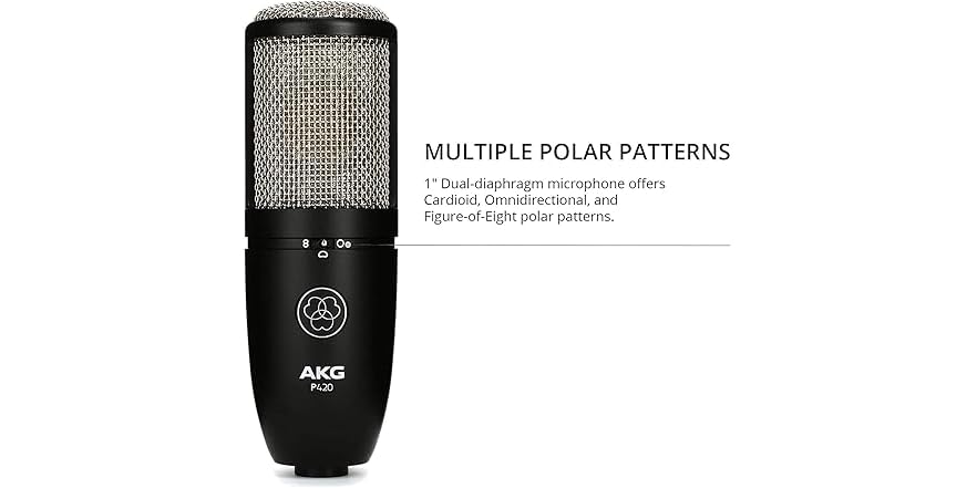 AKG Pro Audio P420 Dual Microphone
