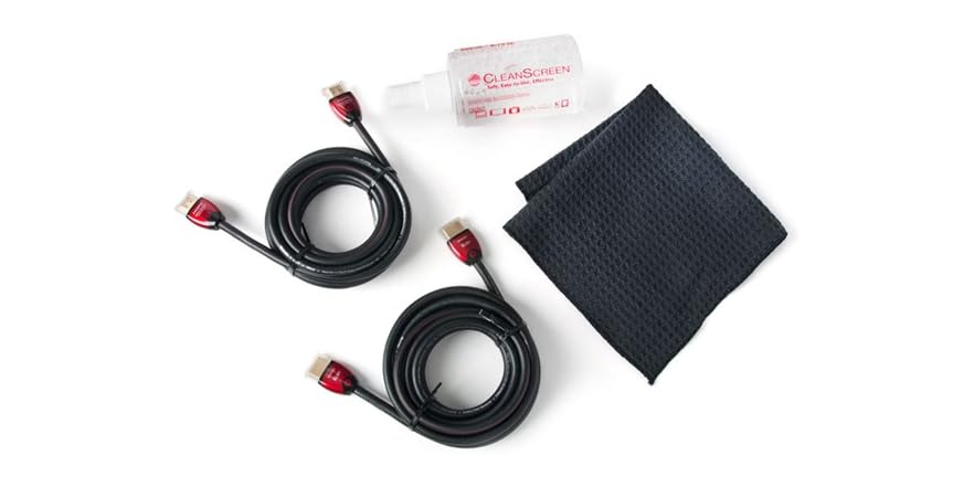 WireLogic HDMI Cable 2pk w/ CleanScreen