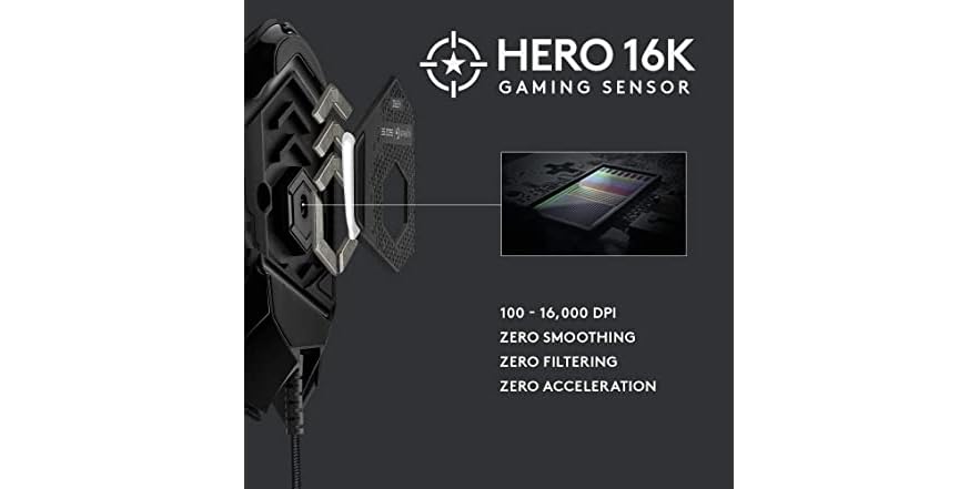 Logitech G502 SE Hero Wired Mouse (Open Box)