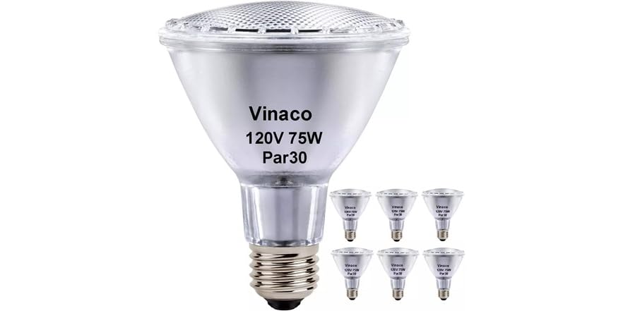 6Pk Vinaco PAR30 Long Neck Bulbs