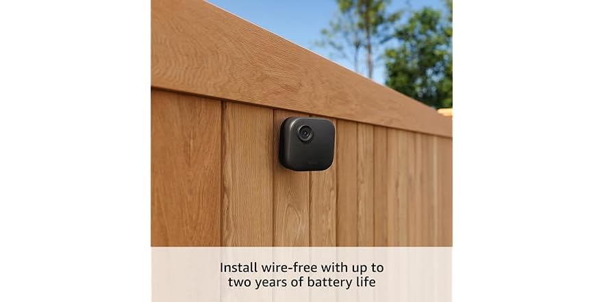 (NEW) Blink Outdoor 4 (4th Gen) – 2 camera system