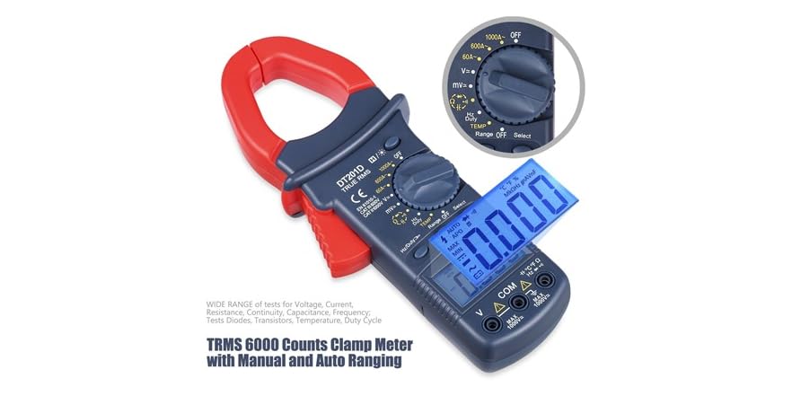 AstroAI TRMS 6000 Digital Clamp Multimeter