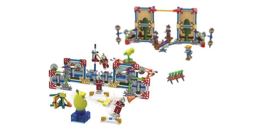2-Pack of K'NEX Plants Vs Zombies Building Set