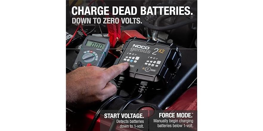 NOCO GENIUS2X2 Smart Car Battery Charger