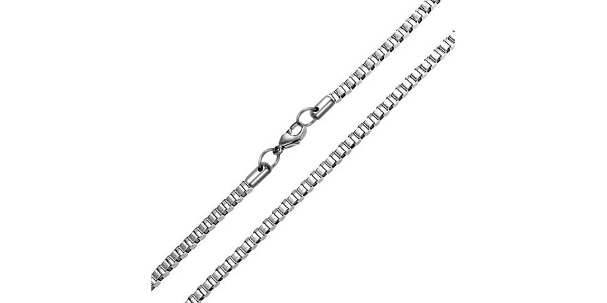 BH Silver Singapore Chain Necklace