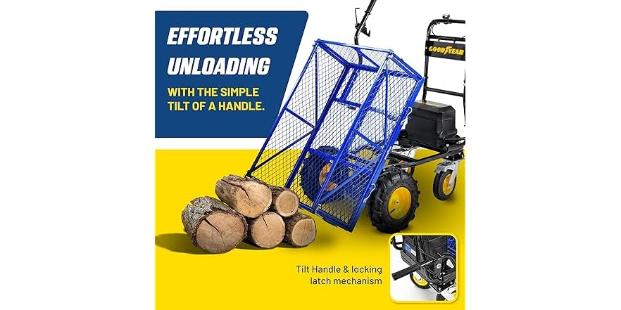 GoodYear Utility Cart Power Wagon Wheelbarrow