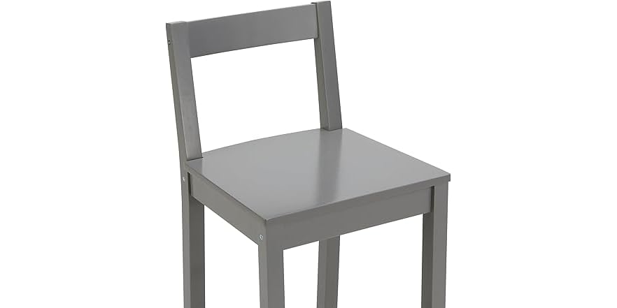 Amazon Basics Wooden Bar Stool with Back