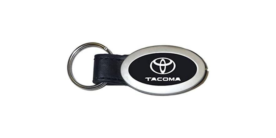 Toyota Tacoma Oval Style Metal Key Chain