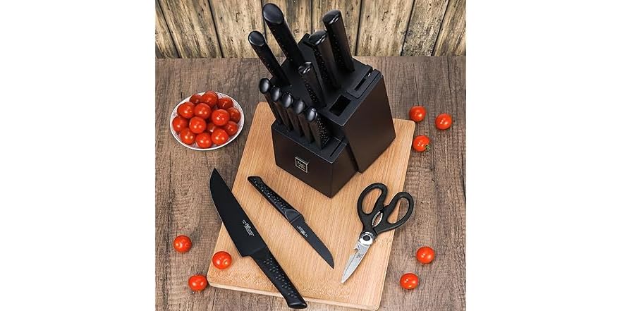 HUNTER.DUAL Knife Set with Block