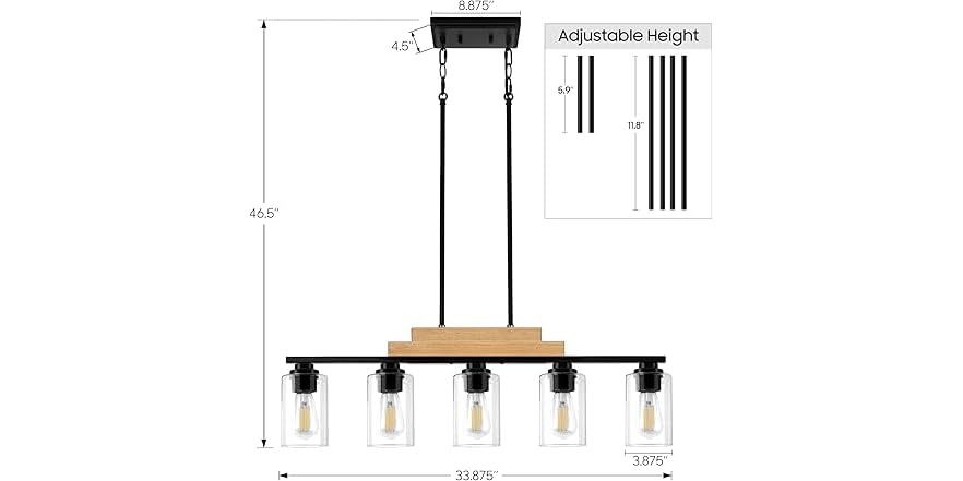 VerRon Dining Room Light Fixture