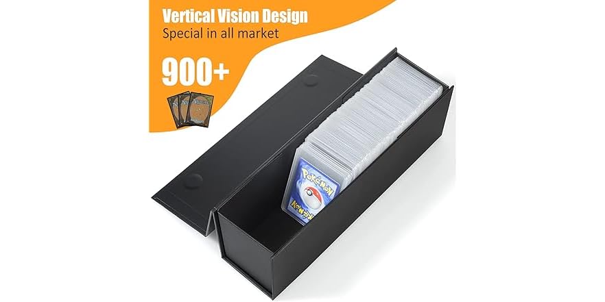 4 Pack Trading Card Storage Boxes