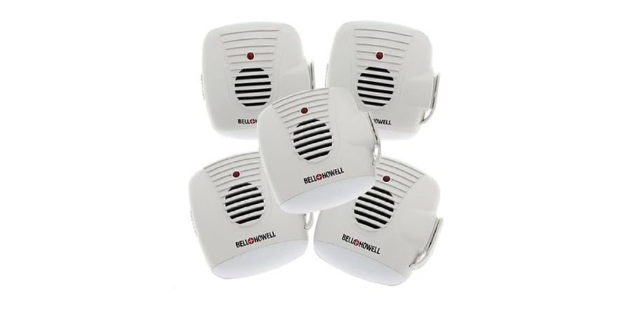 Pest Repeller with Extra Outlet and Nightlight - 3, 4, or 5 Pack