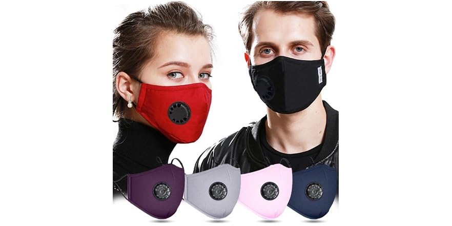 Adjustable Reusable Face Masks (3-Pack)
