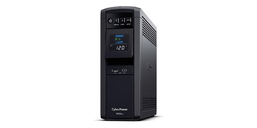 CyberPower 1500VA/1000W PFC Sinewave UPS System