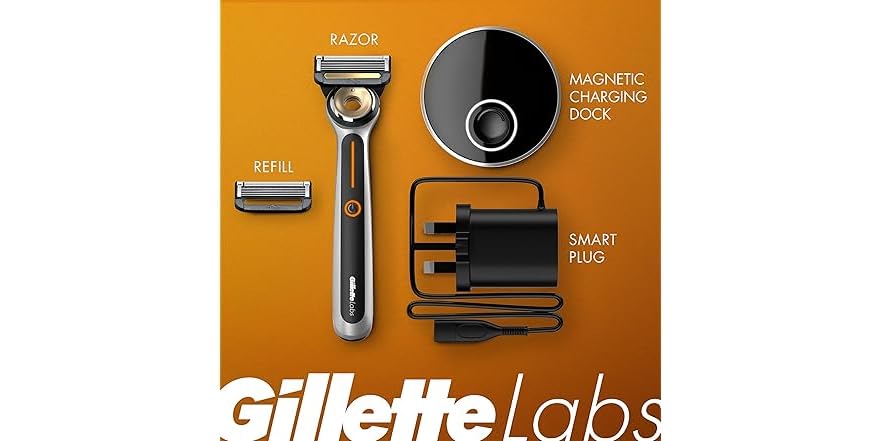 GilletteLabs Heated Razor Starter Kit