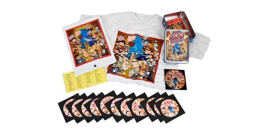 Giant 600 Cartoon DVD Set Collector’s Edition Tin