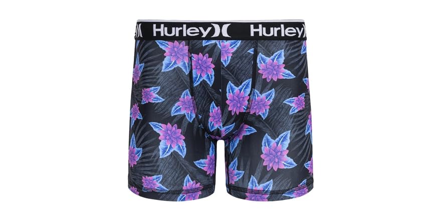 Hurley Men's 6 Pack Regrind Boxer Brief
