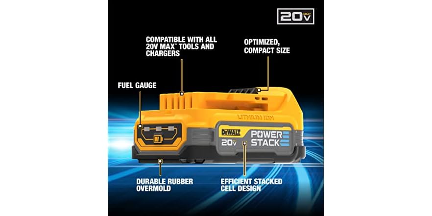 DEWALT DCBP034-2 + DCB112 20V MAX 2 Battery+Chgr Kit