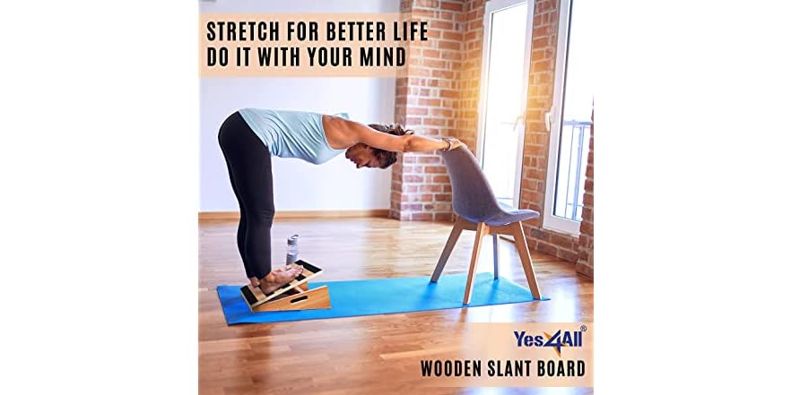 Yes4All Adjustable Slant Board