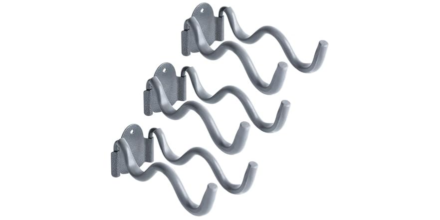 Delta 3-Pack Garage Double Utility Hook Holder