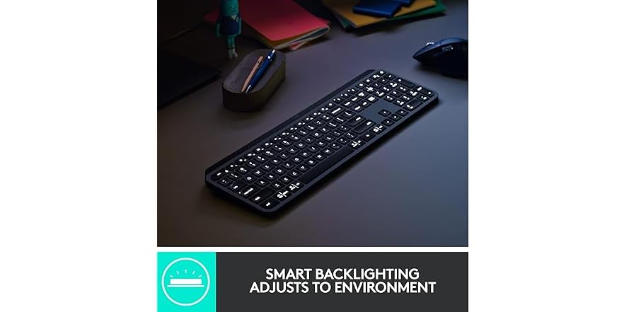 Logitech MX Keys Illuminated Wireless Keyboard