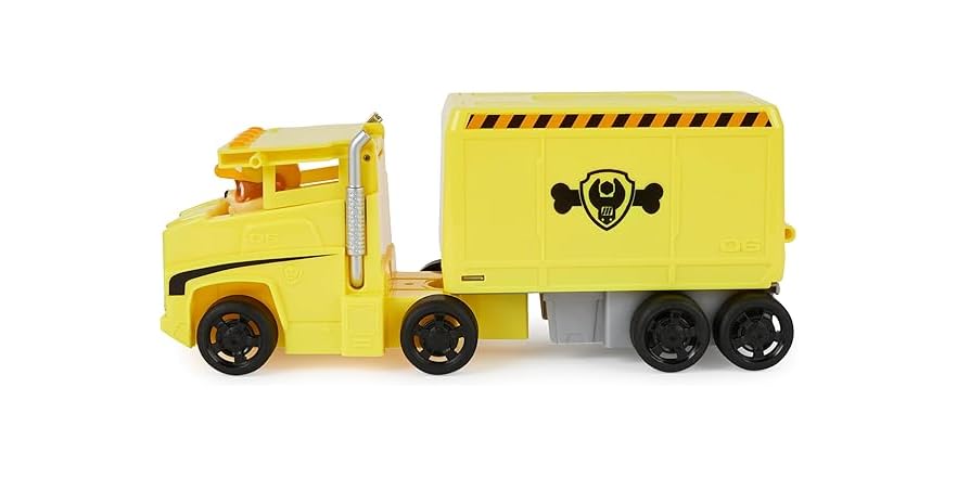 Paw Patrol Rubble Transforming Toy Trucks