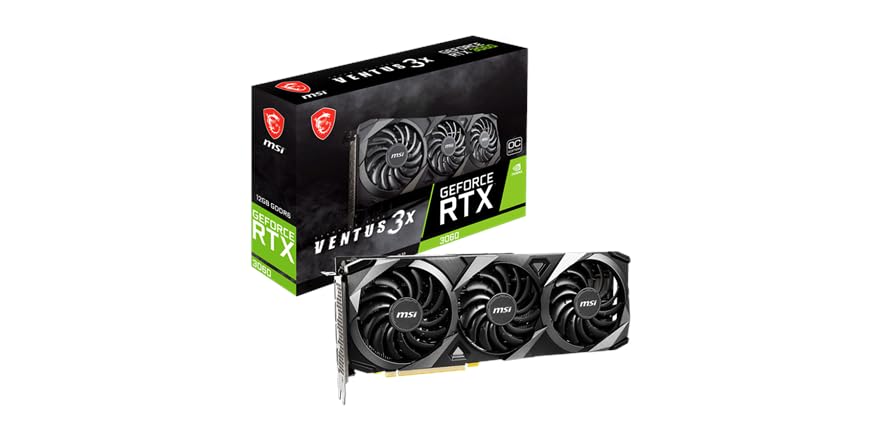 MSI GeForce RTX 3060 VENTUS 3X 12G OC