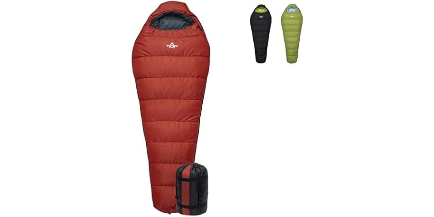 TETON LEEF Mummy 20F Short Sleeping Bag