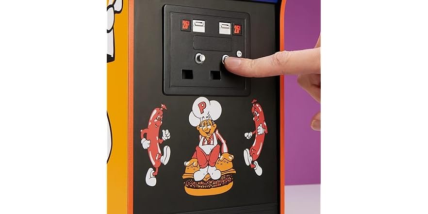 Numskull Quarter Arcades Burger Time Collector's Edition Mini Arcade ...