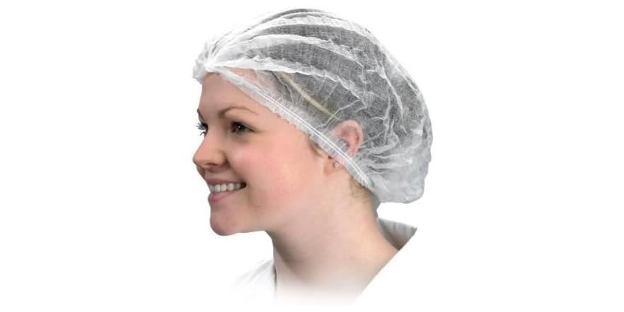 IndiaBigShop White Mob Caps 18" 200 pcs