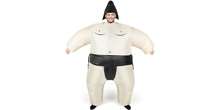 Inflatable Blow Up Kids Sumo Costume