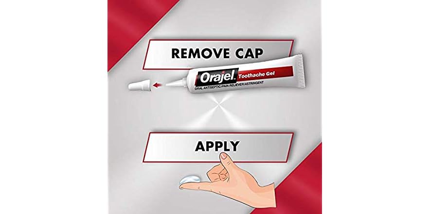 Orajel Orajel 3X Strength Medicated Gel Oral Pain Reliev
