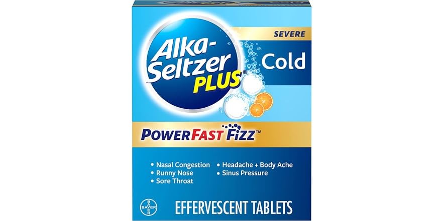 Alka-Seltzer Plus Severe Cold Relief