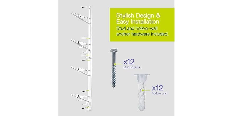 Delta 4-Tier Multi Sport Wall Rack
